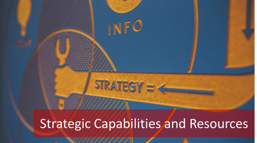 Strategic Capabilities and Resources in an IT business: Harness it now!
