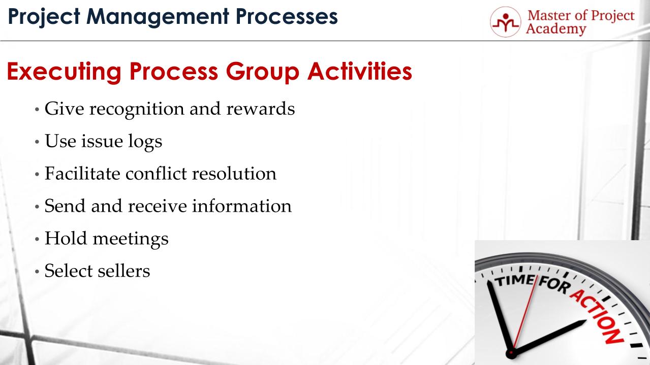 20 Activities of the Heart of the Project Management