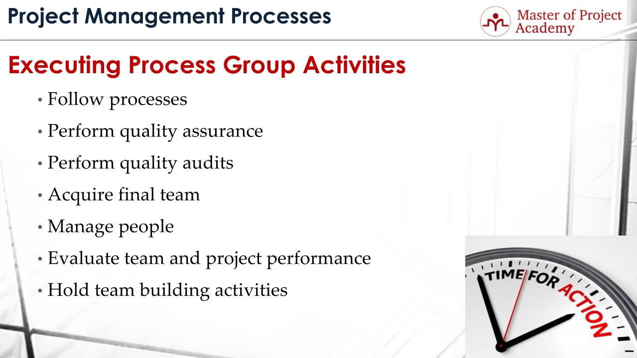 20 Activities of the Heart of the Project Management