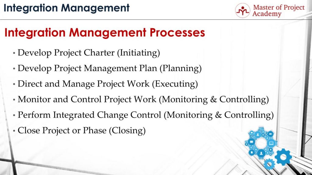 Project Integration Management Processes Project s Gear Wheels
