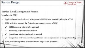 The Strong Link Between ITIL Service Management and ITIL CSI