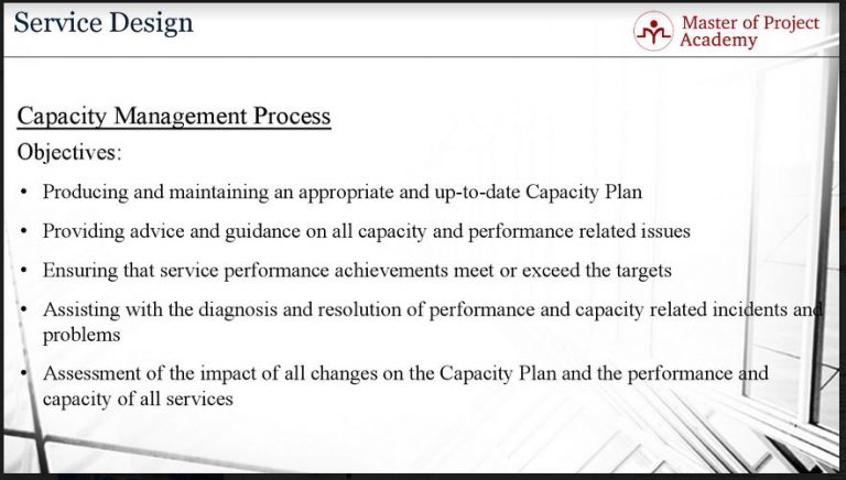Capacity Management: How Does it Fit into ITIL Service Design?