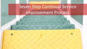 7 Steps to Continuous Improvement of IT Services