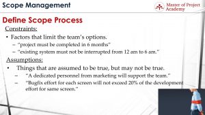 Learn The Definitions Of Project Assumptions and Constraints