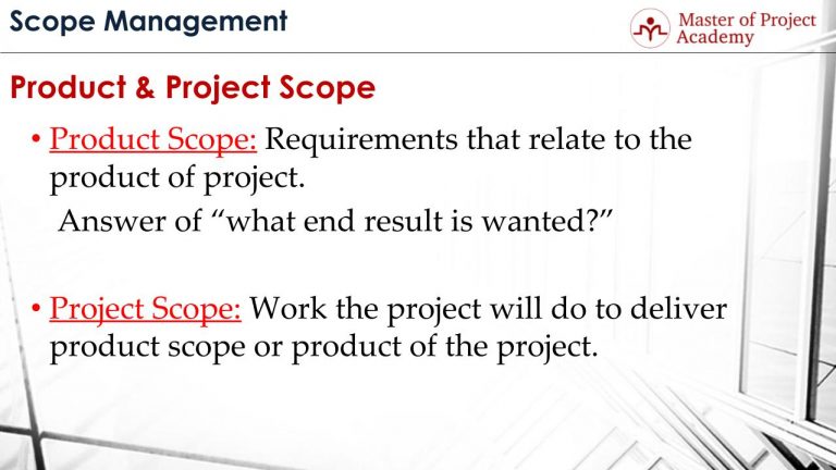 Do You Know How Project Scope Differs From Product Scope?