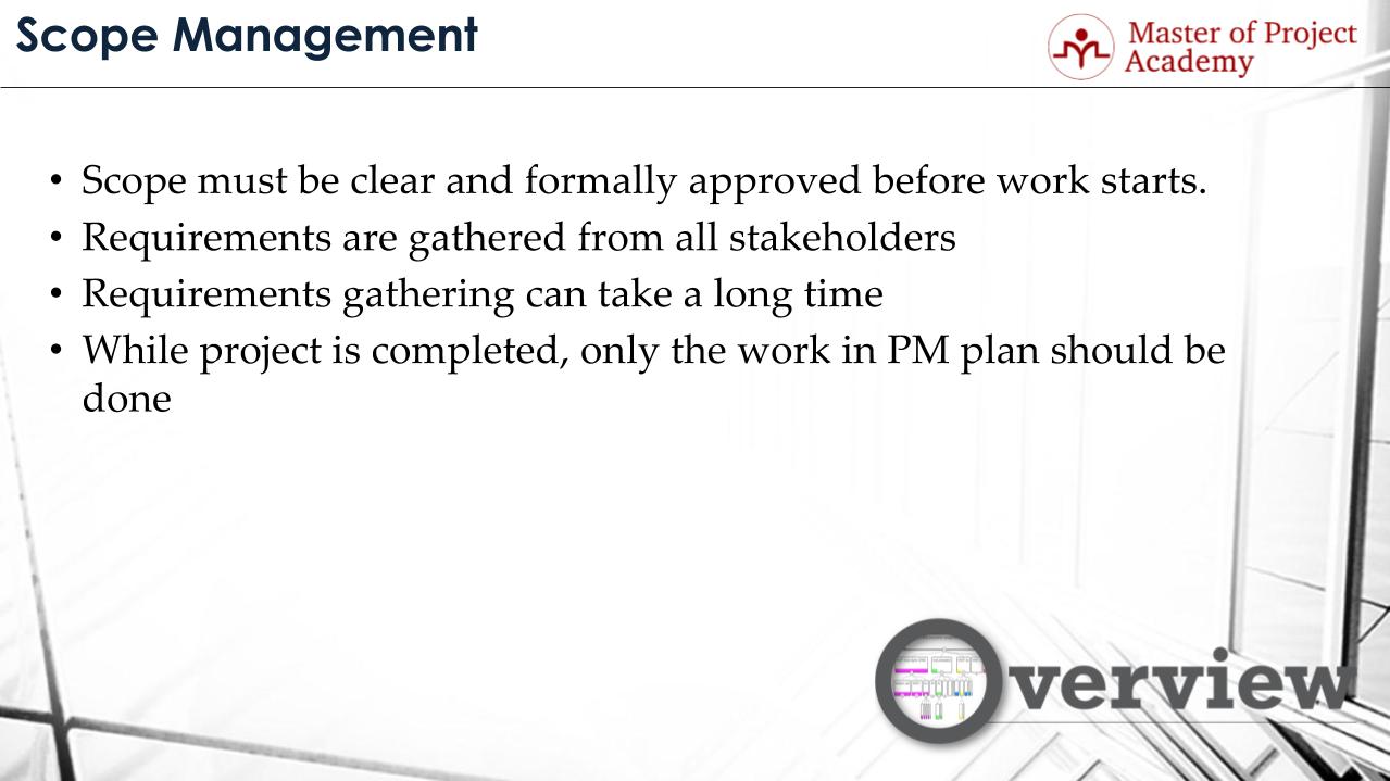 Scope Management: Transforming The Requirements Into The Scope