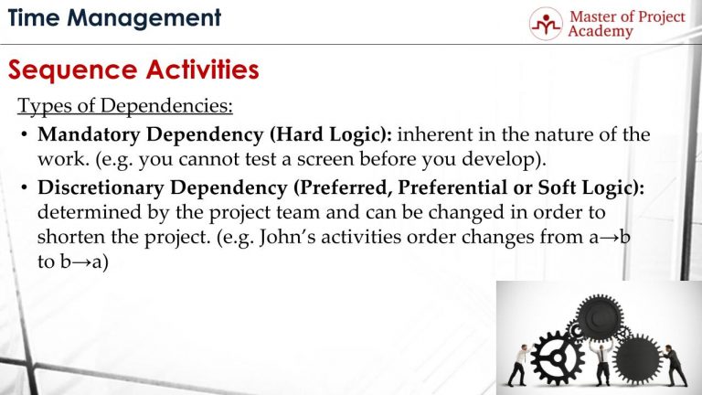 The 4 Types of Relationships in Precedence Diagramming Method