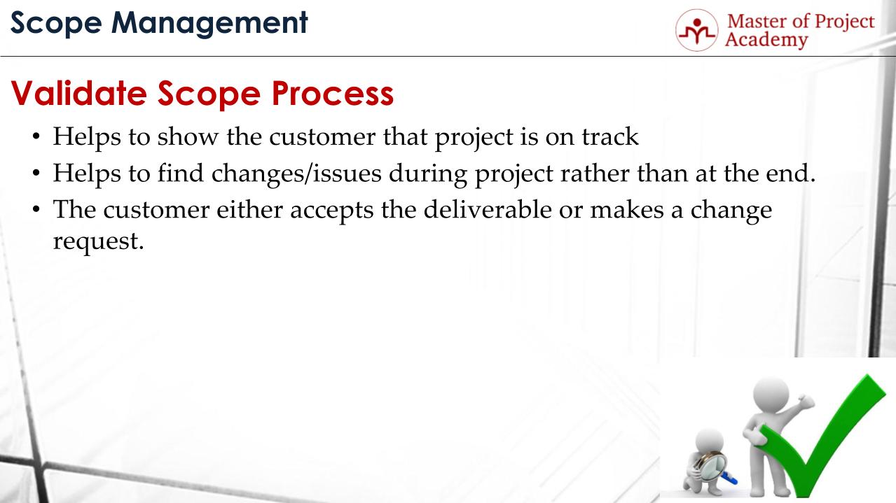 Validate Scope Process: Summary In 5 Steps