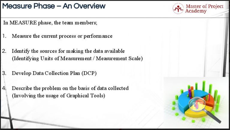 5 Key Deliverables of the DMAIC Process Measure Phase