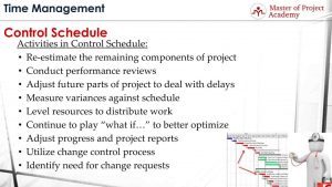 Learn Now: 9 Activities of Control Schedule Process Group