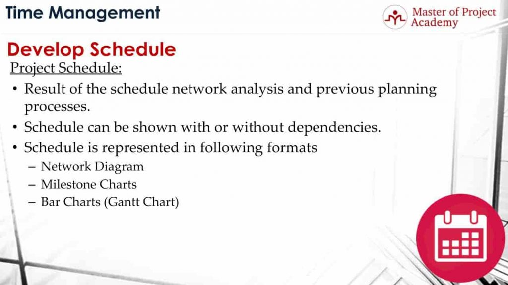 The 3 Most Common Formats For Creating The Project Schedule The 3 Most Common Formats For Creating The Project Schedule