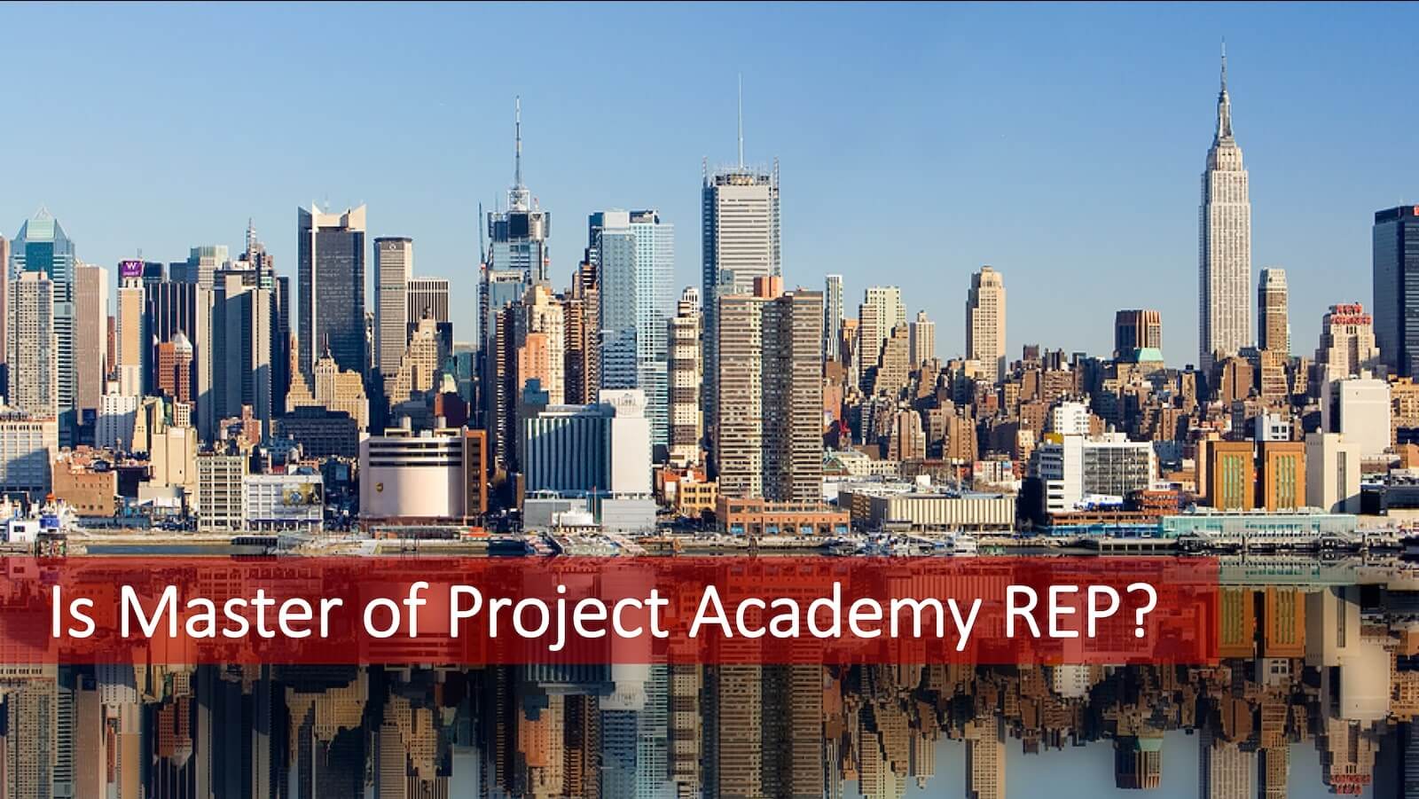Is Master of Project REP or ATP? 2024 Answer: Yes, Courses Are Accepted ...