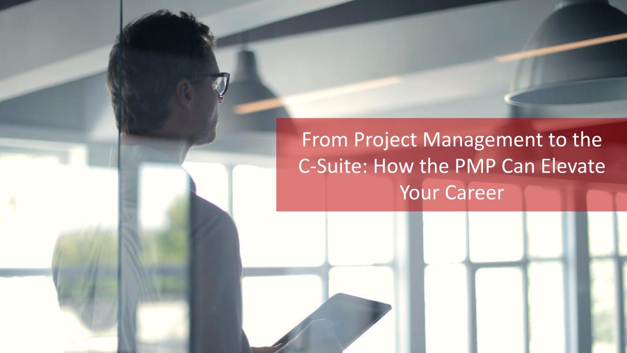 From Project Management to the C-Suite: How the PMP Can Elevate Your Career - Master of Project ...