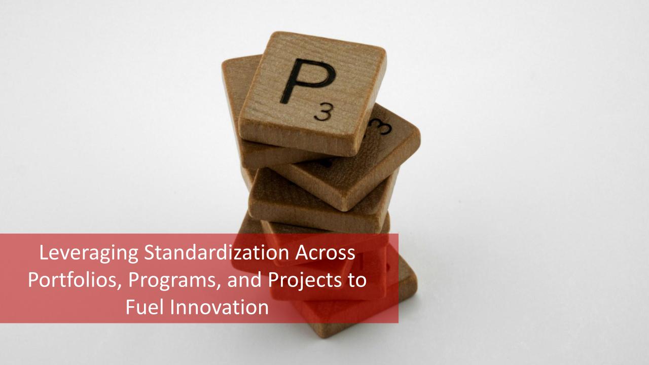 Leveraging Standardization Across Portfolios, Programs, and Projects to ...