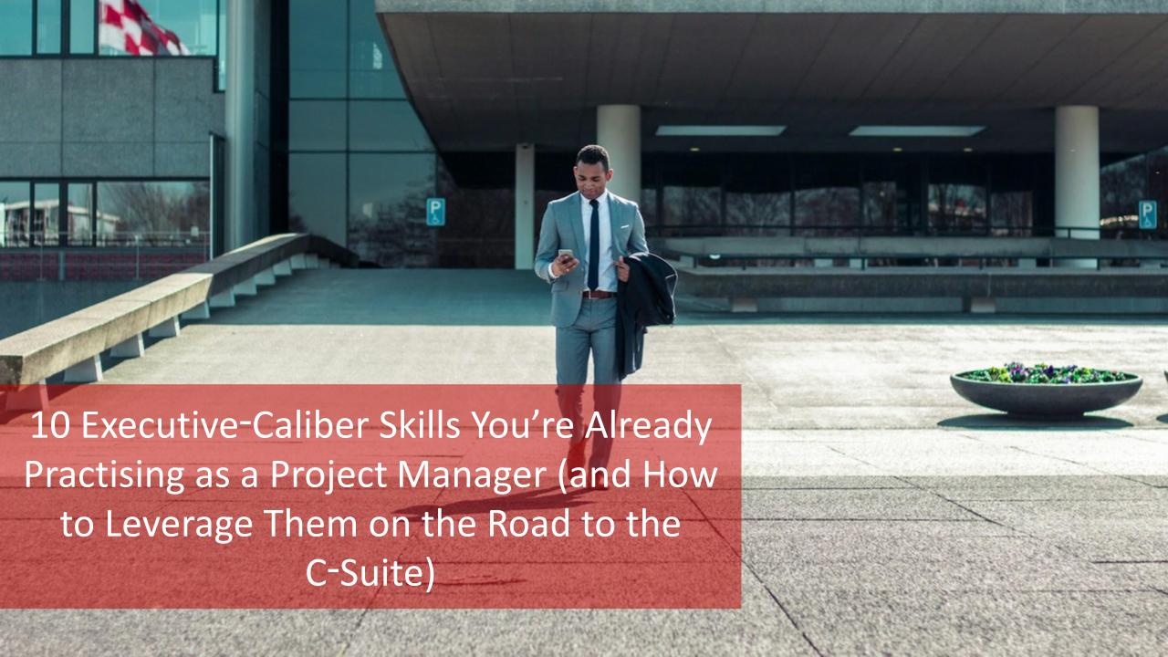 10 Executive‑Caliber Skills You’re Already Practising as a Project ...